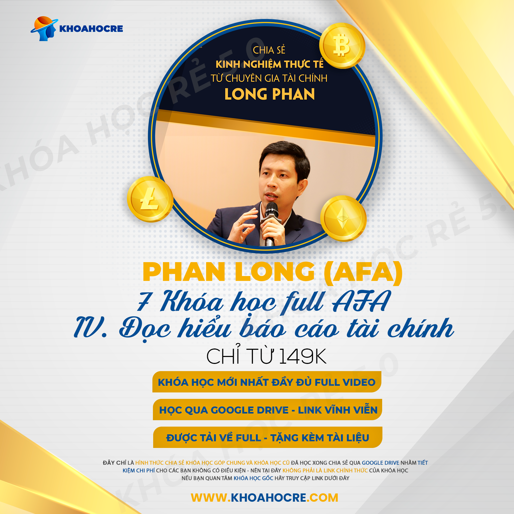Khóa học Đọc Hiểu Và Phân Tích Báo Cáo Tài Chính - Phan Long