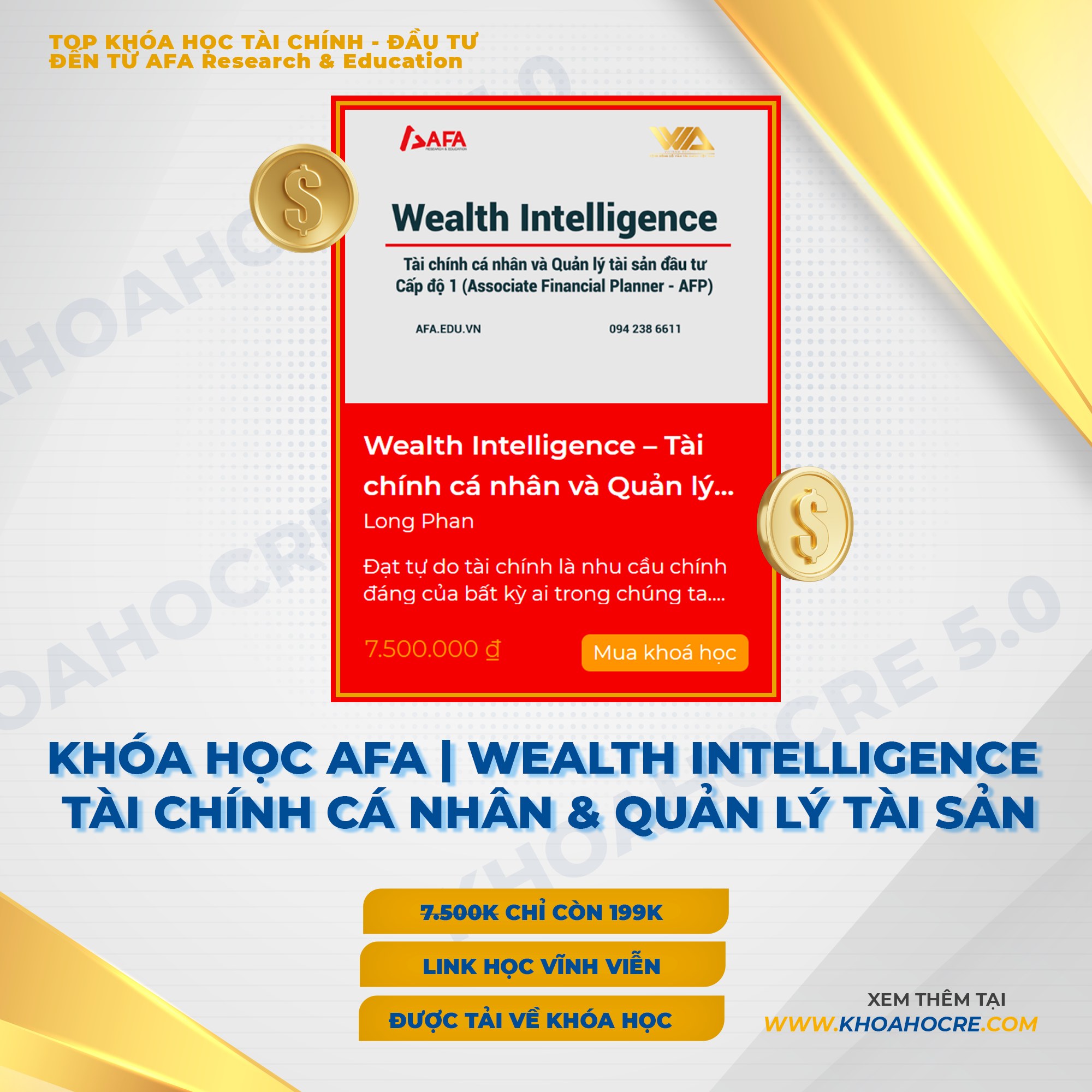 Khóa Học Wealth Intelligence AFA – Tài Chính Cá Nhân Và Quản Lý Tài Sản ...