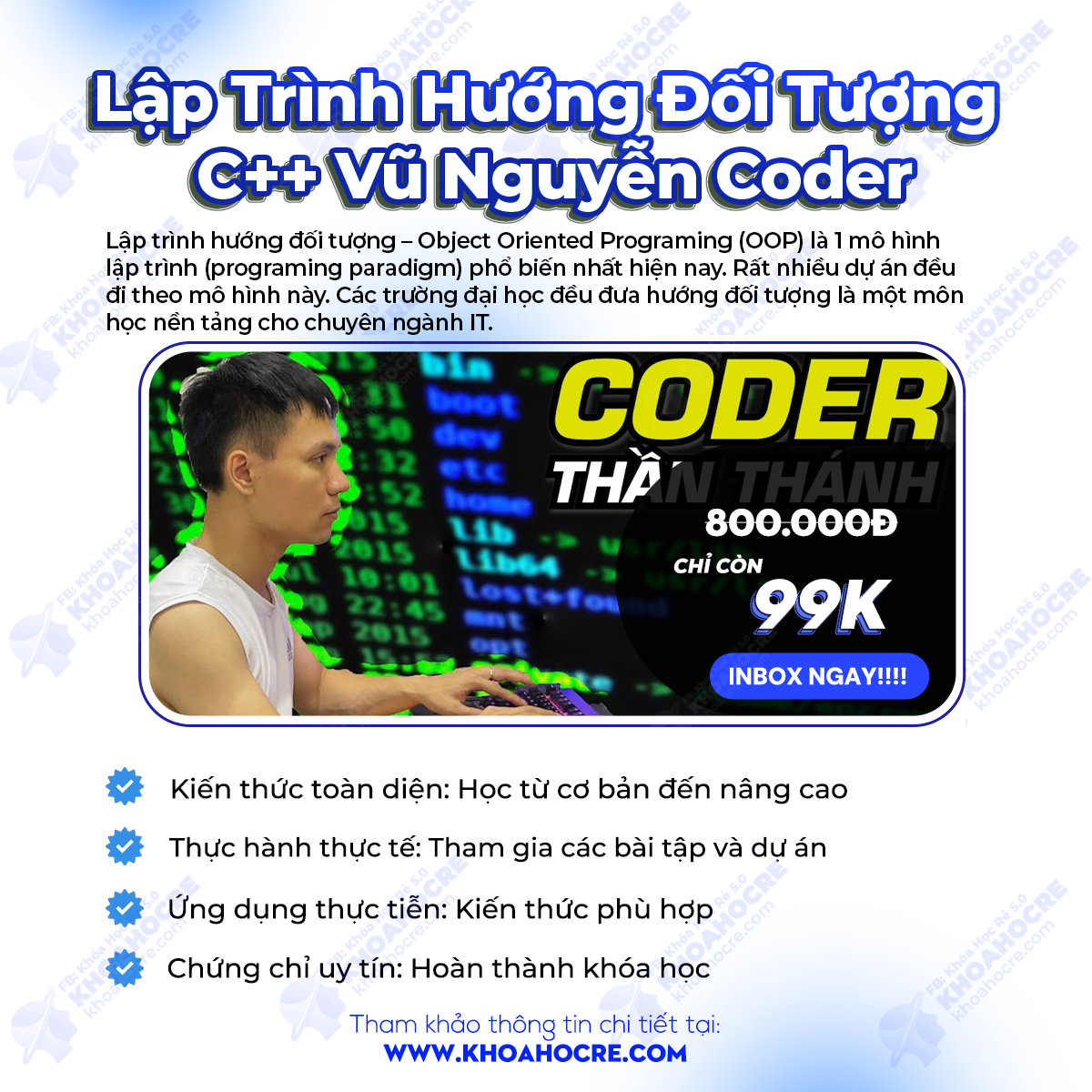 Khóa Học Lập Trình Hướng Đối Tượng (C++) Vũ Nguyễn Coder
